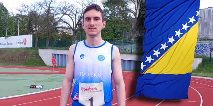 Ermin Beganović prvi u trci na 400 metara na Međunarodnom atletskom ...